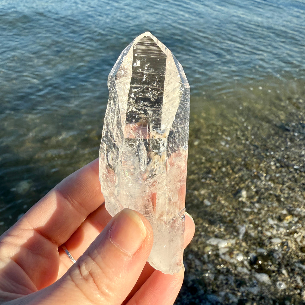 Lemurian Quartz Channeling Crystal – Sacred Gemstone